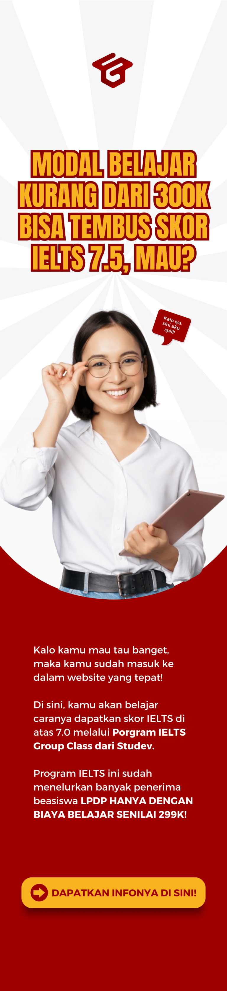 STUDEV NEW LP - IELTS GROUP - Program Kelas Studev